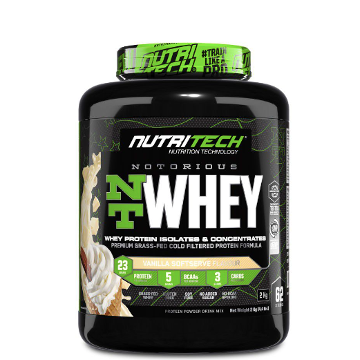 NUTRITECH | NT Notorious Whey Vanilla 2kg – Simply Granola
